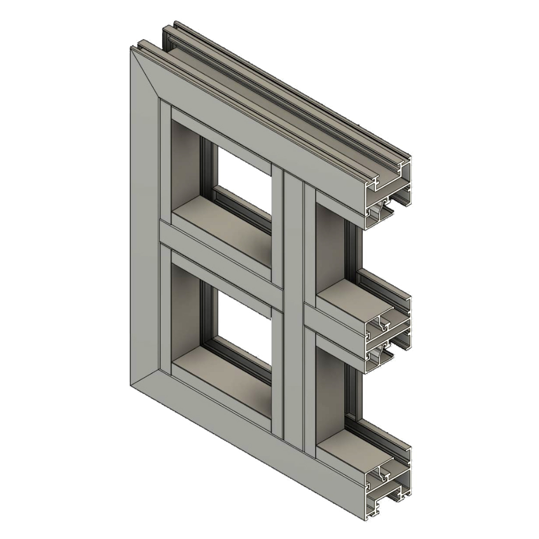 Interior ALUMED - Sistemas para Carpintería de Aluminio y Arquitectura