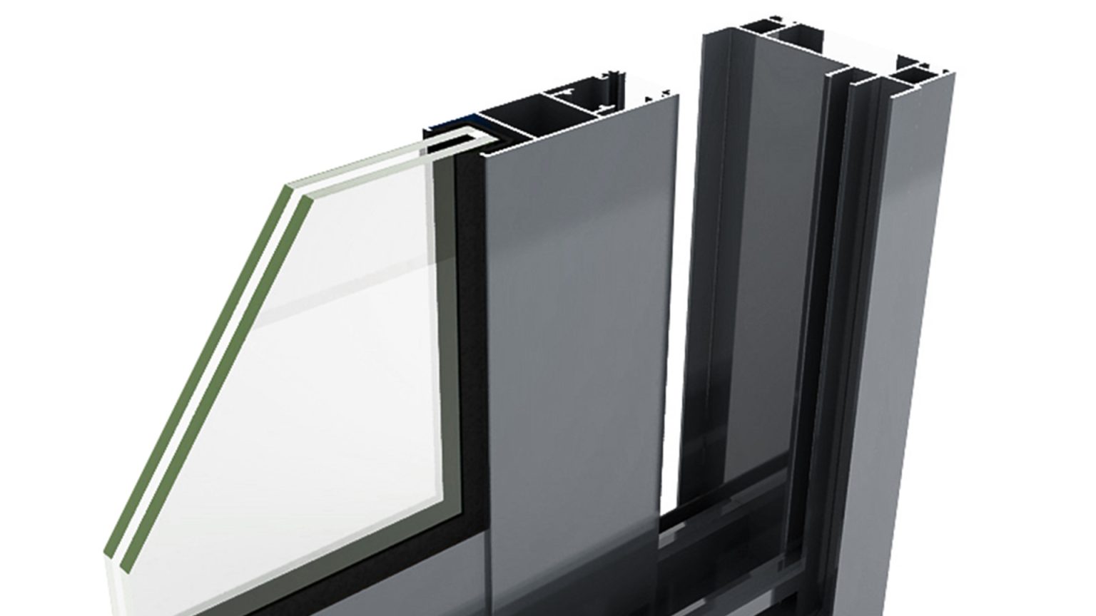 producto Alumed 800 - Sistemas para Carpintería de Aluminio y Arquitectura